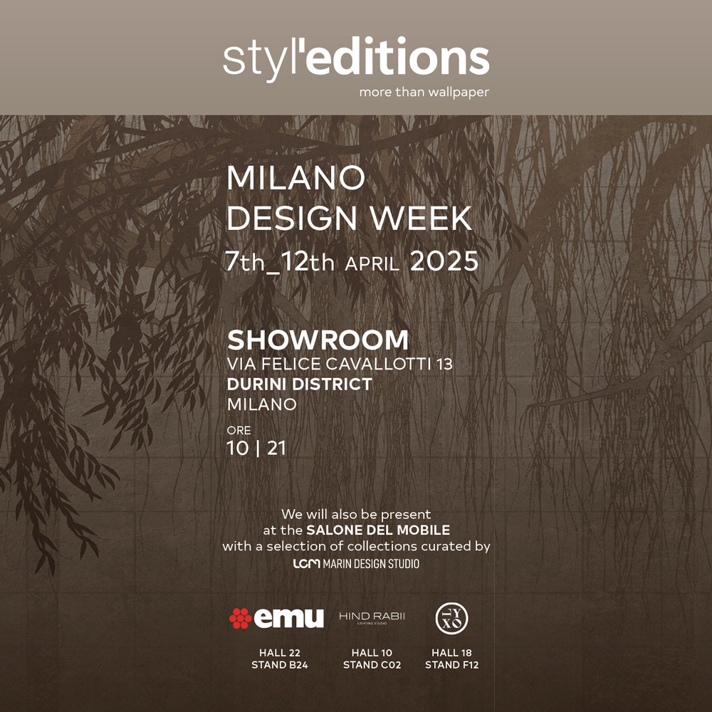 MILANO DESIGN WEEK 2025 - Styl'Editions